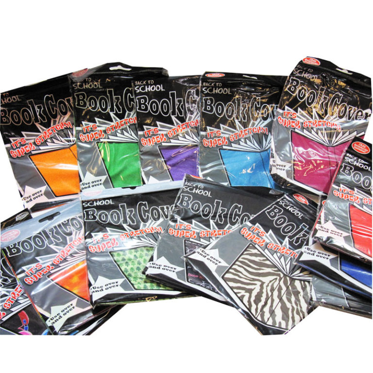 1ct Stretchy Book Cover Super Fun School *minimum order 6 units* (order ...
