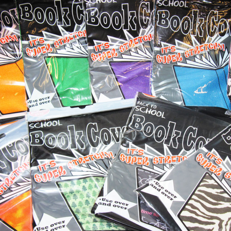 1ct Stretchy Book Cover Super Fun School *minimum order 6 units* (order ...