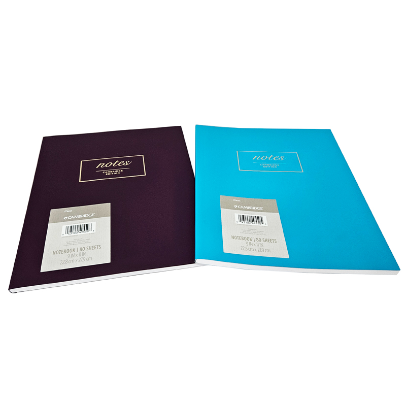9″ x 11″ Workstyle Flex Cover Notebook 80 Sheets 2 Assorted Colors Mead ...