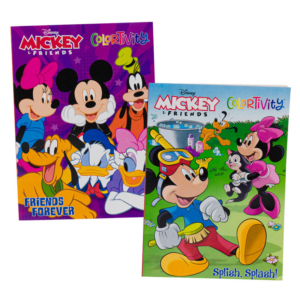 Colortivity 64Page Coloring Book Disney Mickey and Friends 2 ...