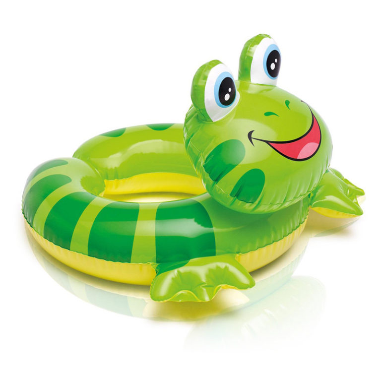 Inflatable 30″ Animal Split Swim Ring Intex *minimum order 6 units mix ...